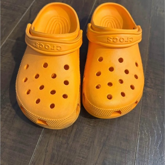CROCS | Shoes | Crocs Kids Orange Clogs | Poshmark